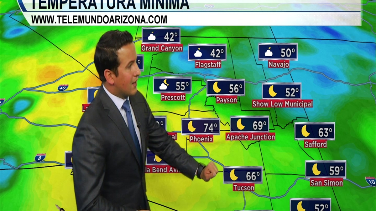 El pronóstico del tiempo en Arizona – Telemundo Phoenix/Tucson
