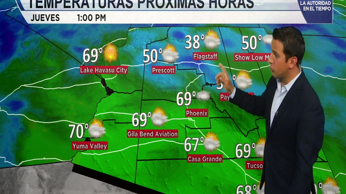 El pronóstico del tiempo en Arizona – Telemundo Phoenix/Tucson