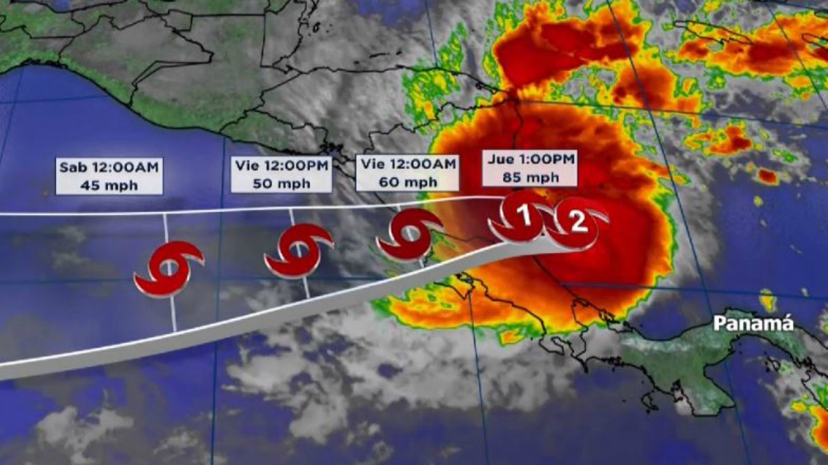 Huracán Otto se debilita en su ruta hacia Costa Rica – Telemundo ...