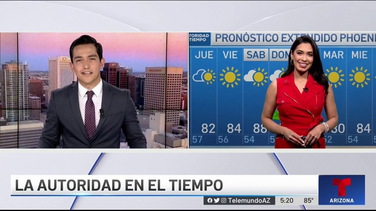Temperaturas por encima del promedio nomal en AZ – Telemundo Phoenix/Tucson