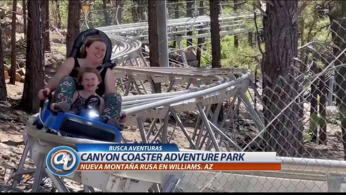 Visitamos Canyon Coaster Adventure Park – Telemundo Phoenix/Tucson