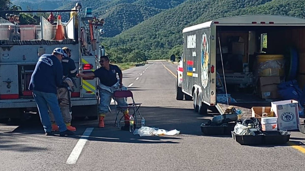 Sonora: cierran carretera Ímuris- Cananea por derrame de ácido nítrico ...