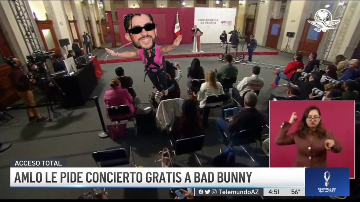 AMLO tiene un mensaje para Bad Bunny – Telemundo Phoenix/Tucson