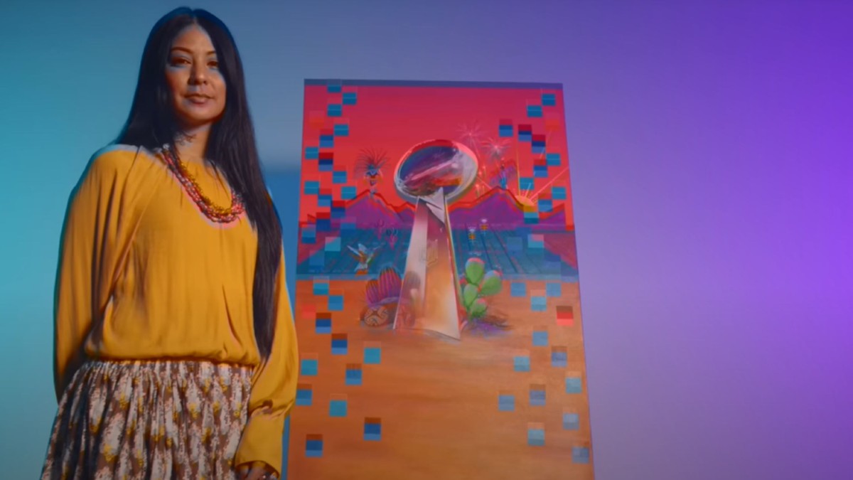 Lucinda “La Morena” Hinojos, la artista principal del Super Bowl LVII ... Lucinda “La Morena” Hinojos, la artista principal del Super Bowl LVII ...