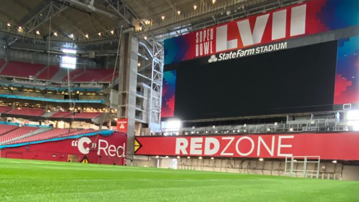 El césped del State Farm Stadium requirió un proceso de casi 2 años ...