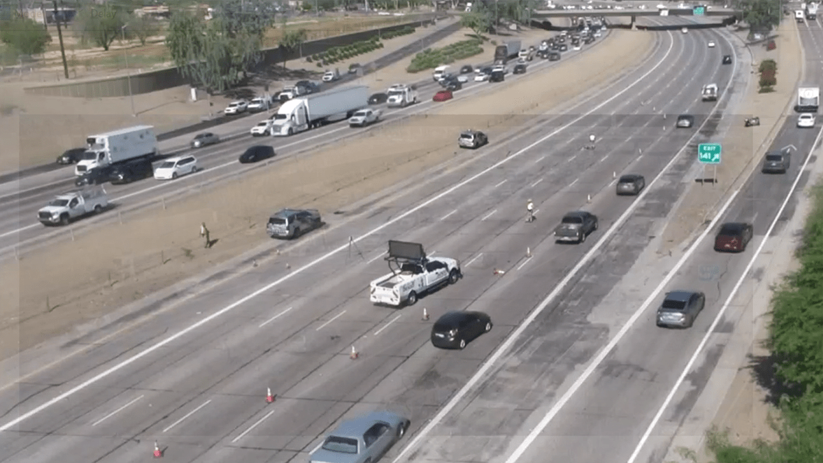 Un accidente vehicular en la Interestatal 10 y la avenida 35 deja a un ...