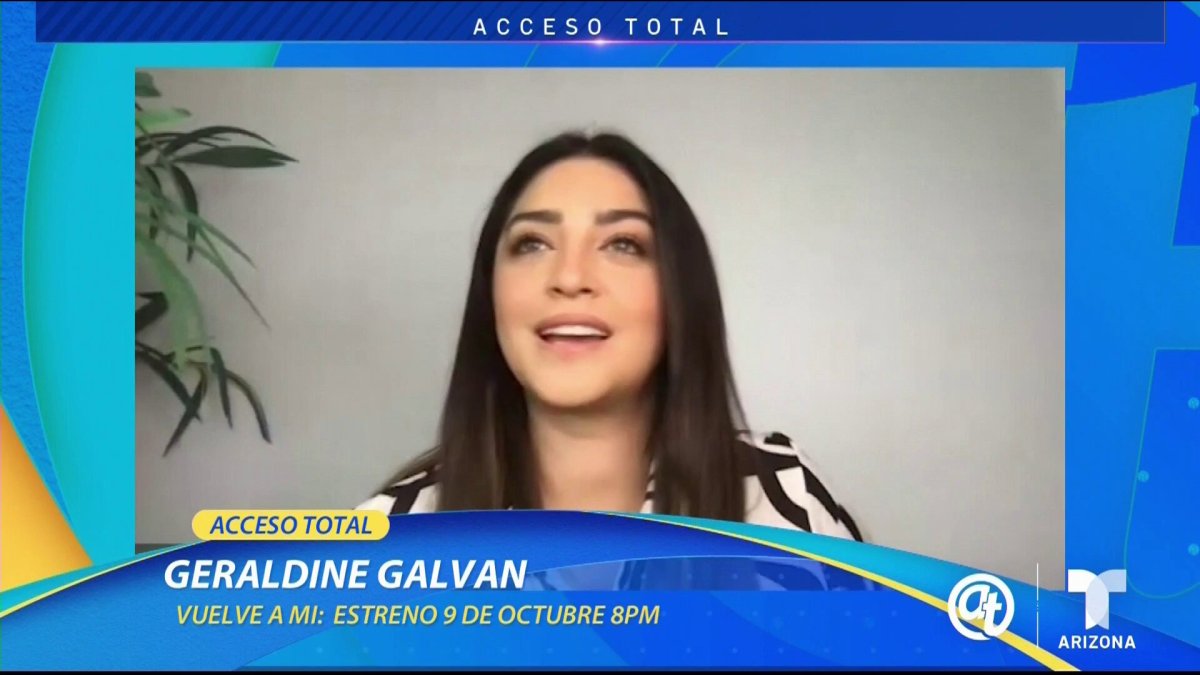 Geraldine platica con nostros de la nueva telenovela – Telemundo ...
