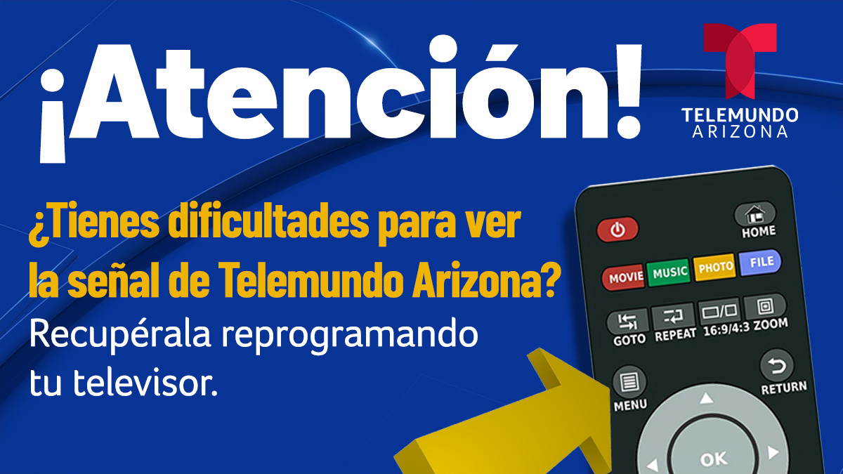 Arizona: Cómo ver Telemundo Arizona en Tucson reprogramando tu ...