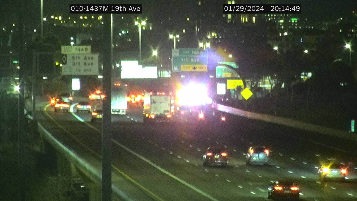 Arizona: Un agente de DPS está hospitalizado tras una colisión en la I ...