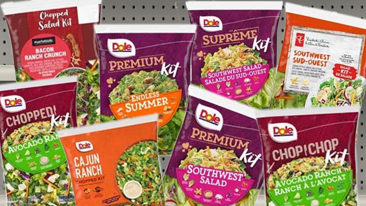 Estados Unidos: Dole retira kits de ensaladas por listeria – Telemundo ...