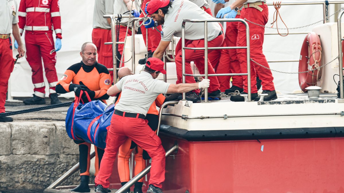 Italia: investigan el hundimiento del superyate Bayesian – Telemundo ...