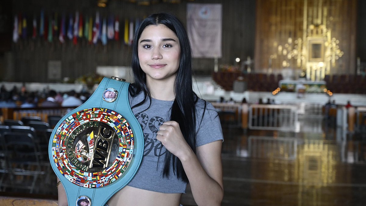 CMB reconoce a sonorense Camila Zamorano como la campeona más joven en la historia del boxeo ...
