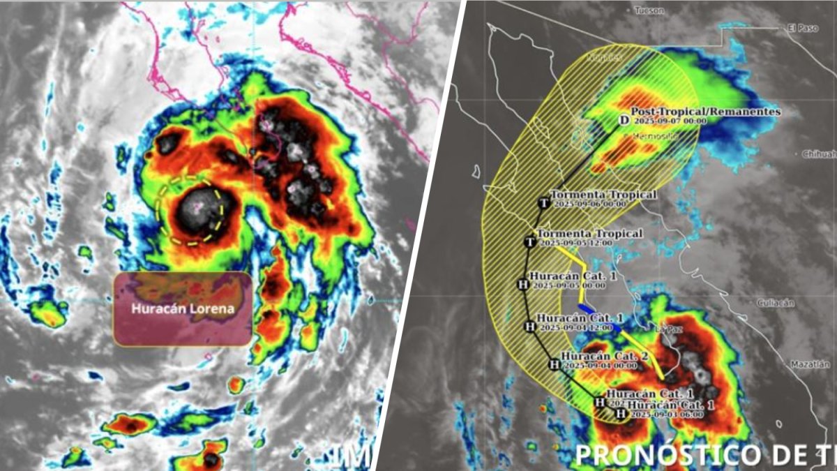 “Lorena” se convierte en huracán categoría 1, afectará Sonora ...