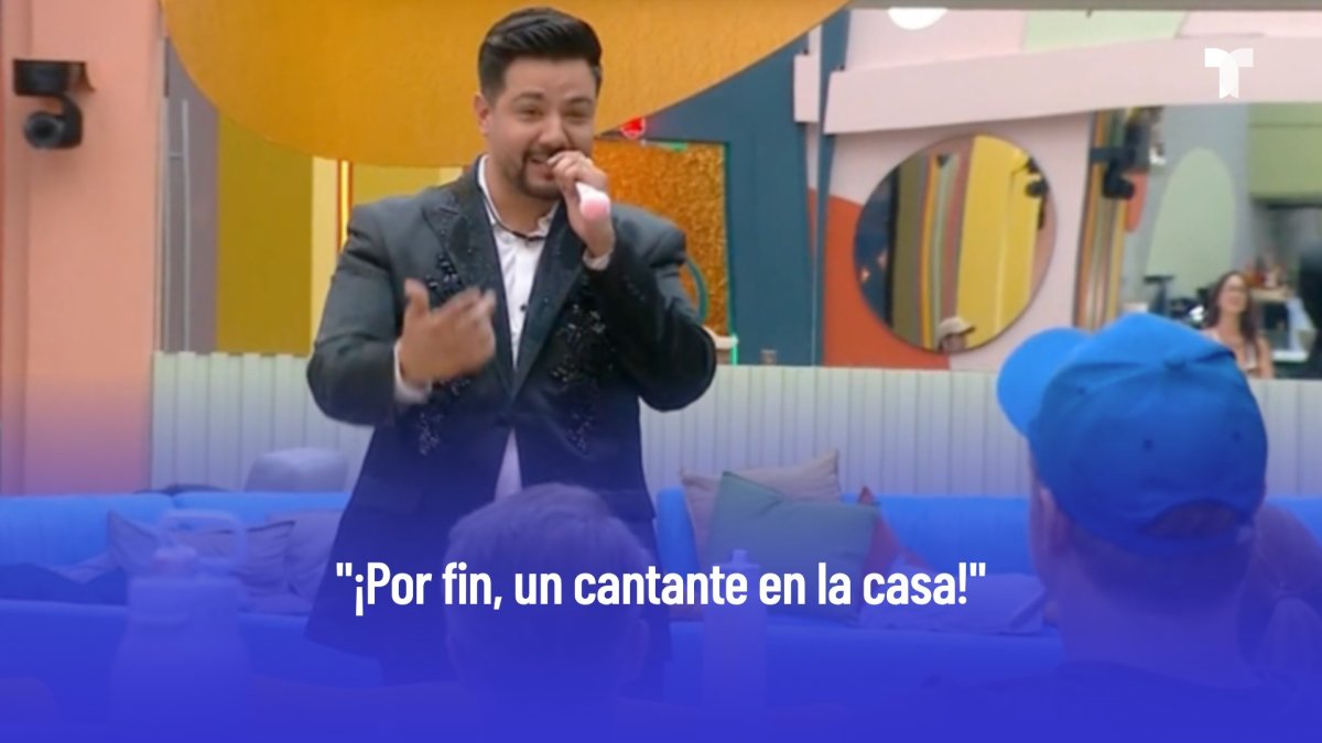 Luis Coronel lleva su canto a La Casa de los Famosos – Telemundo ...